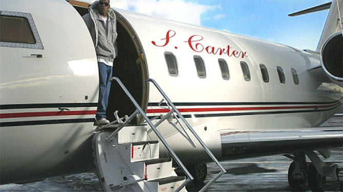 Top 10 Celebrity Private Jets - AirCARE1